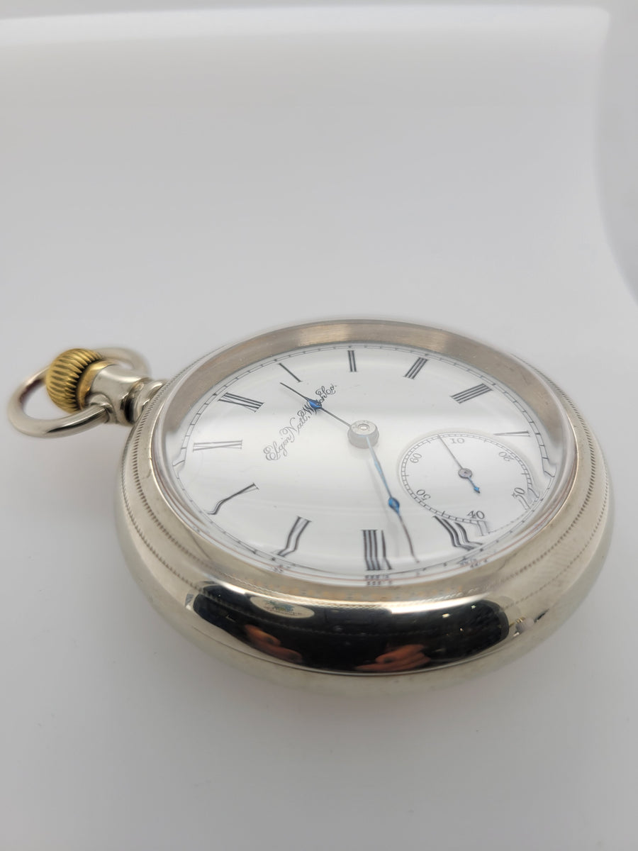 Elgin Silver Plate Pocket Watch Estate – Squirrel City Jewelers